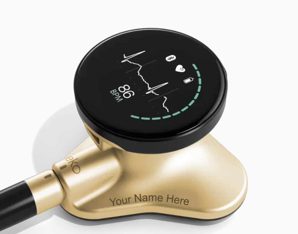 Estetoscopio Digital Eko CORE 500™ Champagne (Limited Edition ...