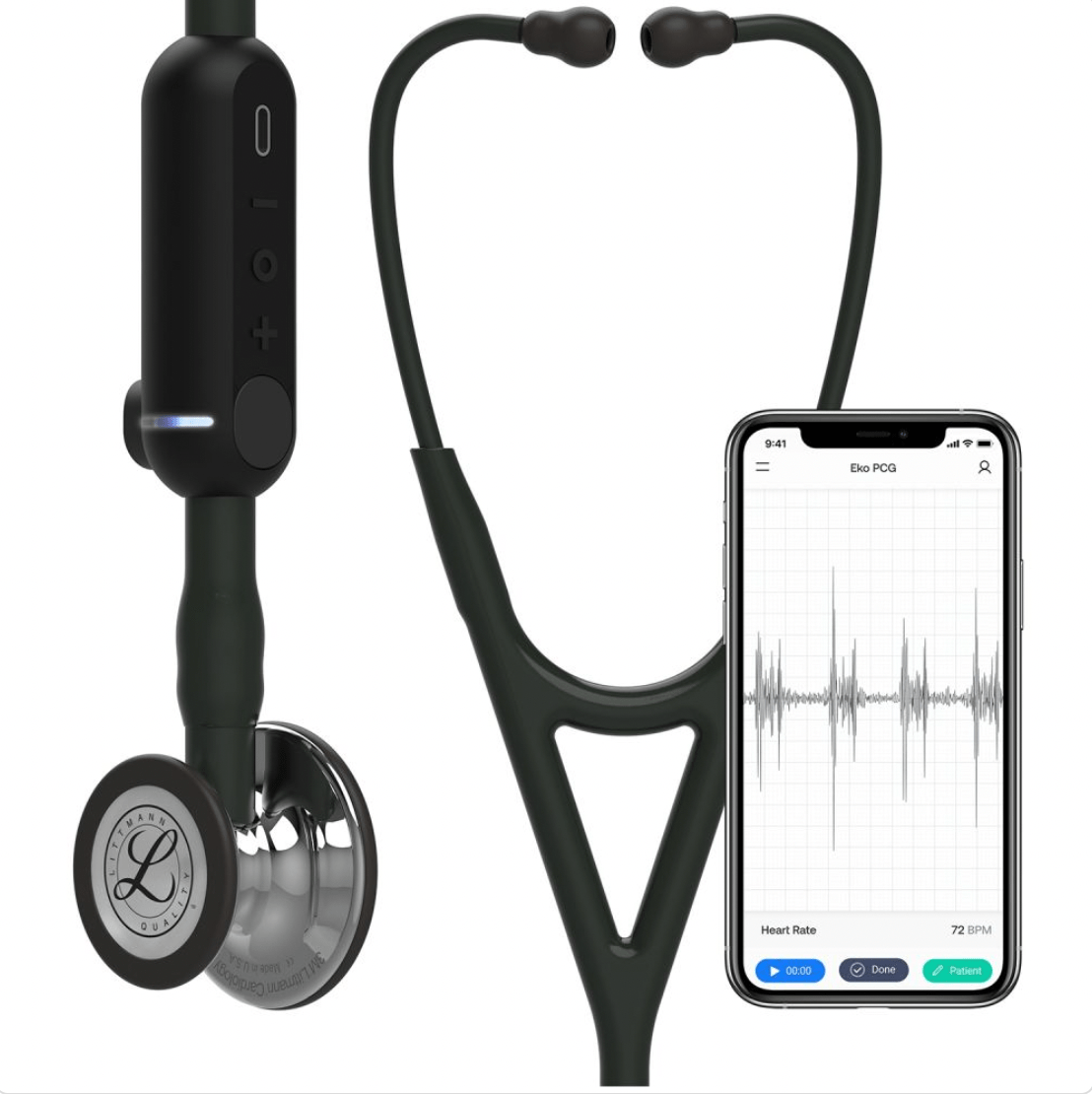 Littmann CORE Digital: Mirror Finish 8890 - Grabado Laser